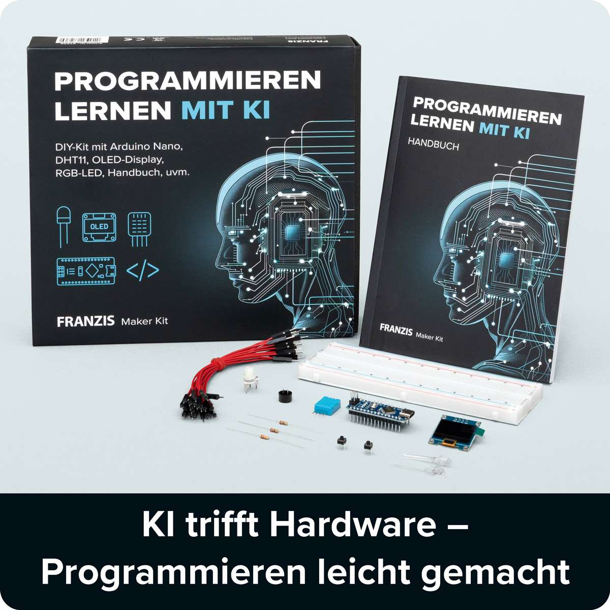 Maker Kit Programmieren Lernen mit KI | FRANZIS