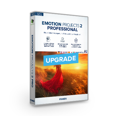 EMOTION projects 2 professional - Upgrade | FRANZIS