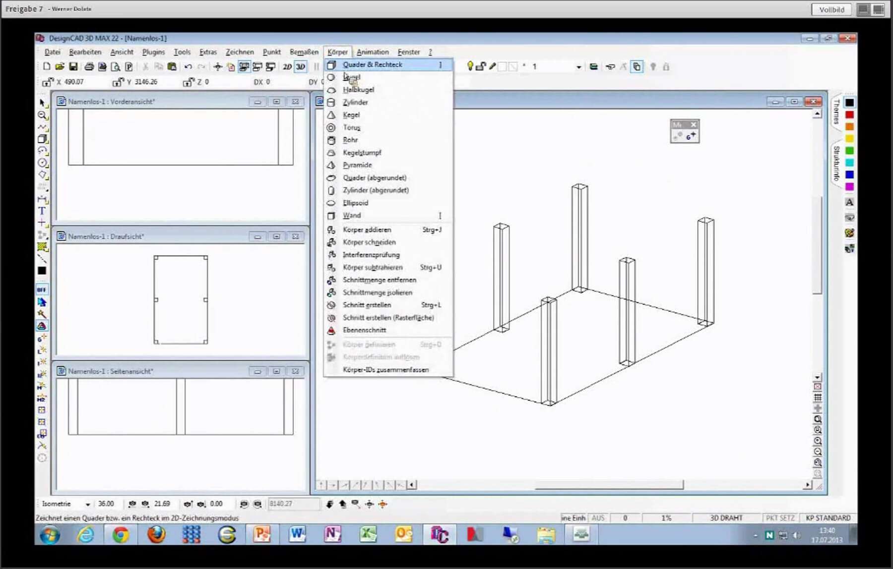 Webinar-Workshops: DesignCAD 3D Grundlagen | FRANZIS