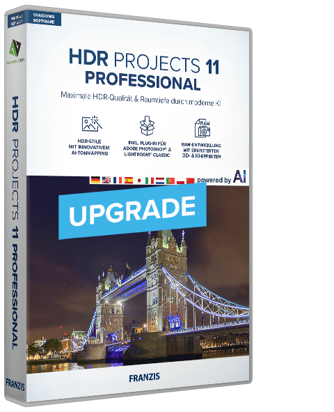 HDR projects 11 professional - Upgrade | FRANZIS