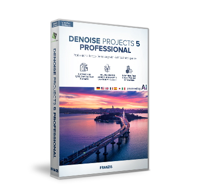 DENOISE projects 5 professional | FRANZIS | Photography Software made in Germany