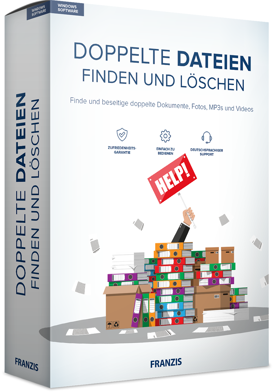 Doppelte Dateien finden und löschen | FRANZIS