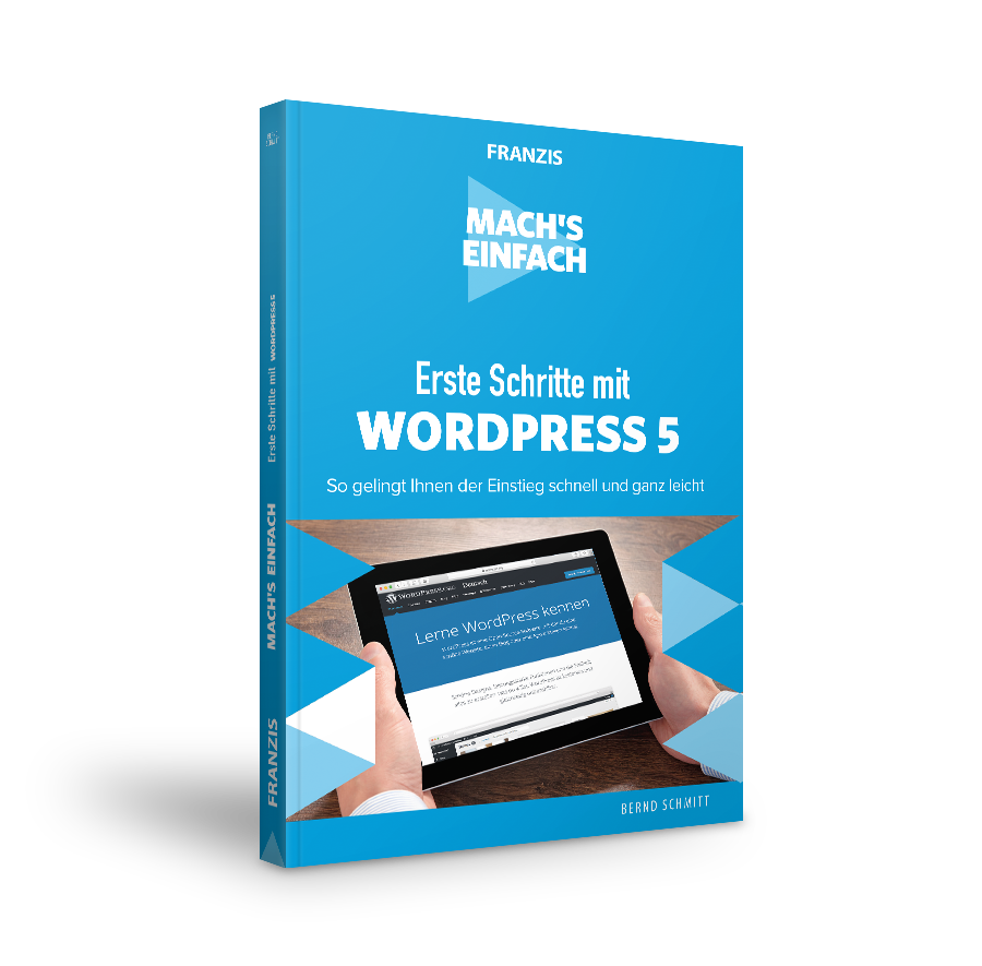 Erste Schritte mit WordPress 5 - Mach's Einfach | FRANZIS