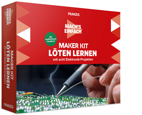 Maker Kit Löten lernen - Mach’s einfach | FRANZIS