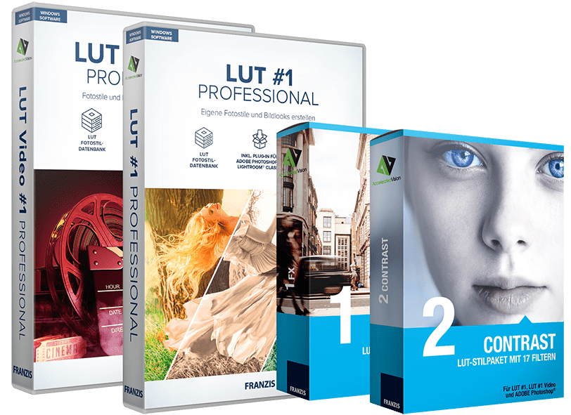 LUT complete professional Bundle | FRANZIS