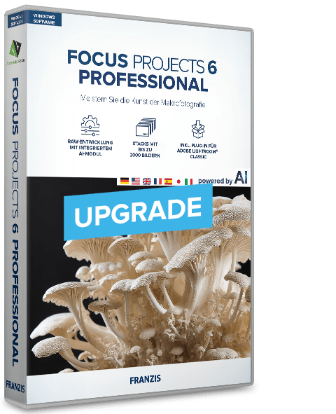 FOCUS projects 6 pro ugrade | FRANZIS - projects | Photography Software ...